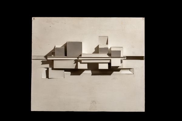 [modello del progetto di costantino dardi per una casa unifamiliare a ...